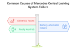 Warning Signs of a Failing Mercedes Central Locking System